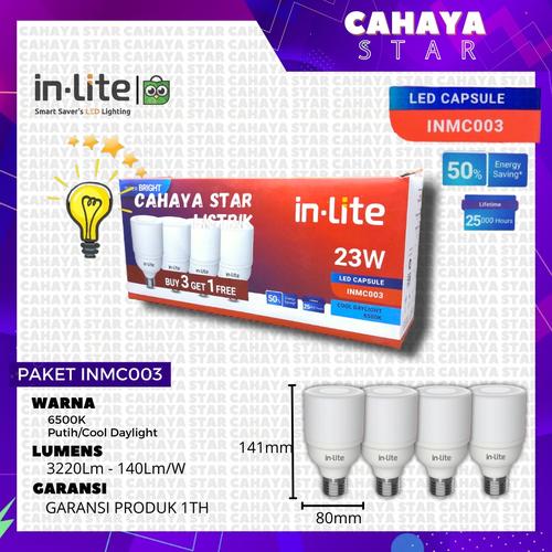 Jual INLITE LAMPU LED MINI CAPSULE BRIGHT 13W 17W 20W 23W BOHLAM LED IN ...