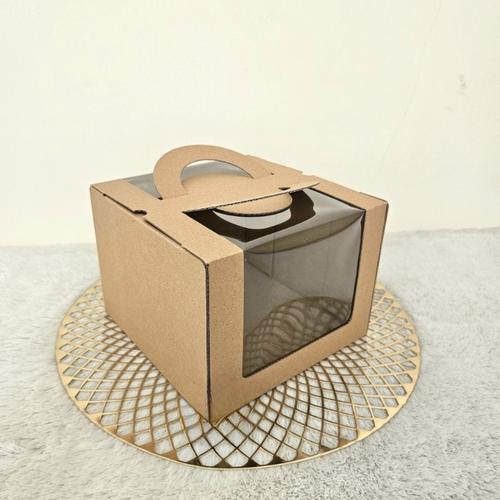 Jual Gable Box Jendela Mika Ukuran 20x20x15cm Dus Kemasan Parcel Kue ...