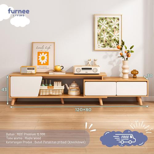 Jual Furnee Living Rak TV KAI I Meja TV I Rak TV Susun I Meja TV ...