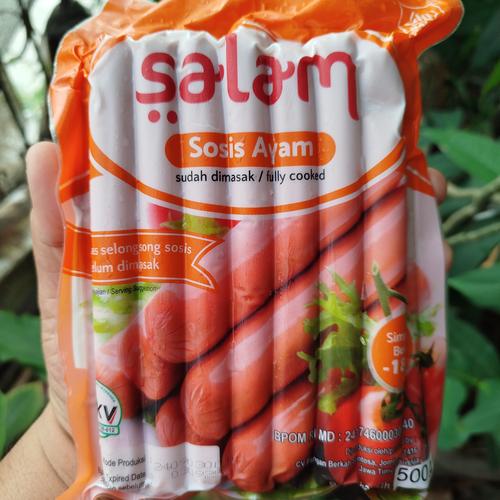 Jual Salam Sosis Ayam Panjang (Isi 15pcs) Kemasan 500gram - Kota ...
