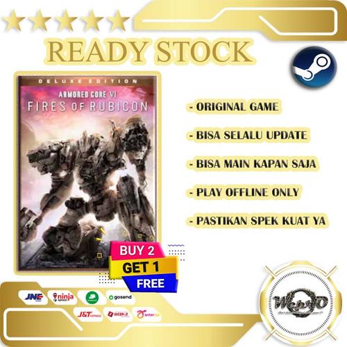 Jual ARMORED CORE VI FIRES OF RUBICON DELUXE + ALL DLC - PC GAME ...