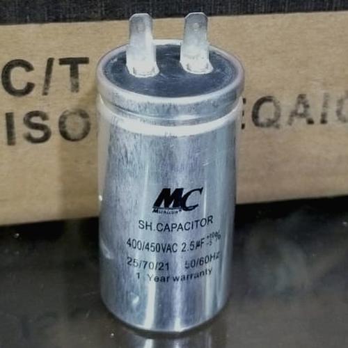 Jual CAPACITOR AC MC RUNNING 2,5 UF 400-450 VAC ALUMUNIUM - Jakarta ...