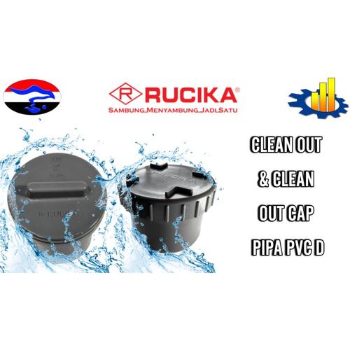 Jual CLEAN OUT PIPA PVC Merk RUCIKA Jenis AW - 2 inch - Kab. Badung ...
