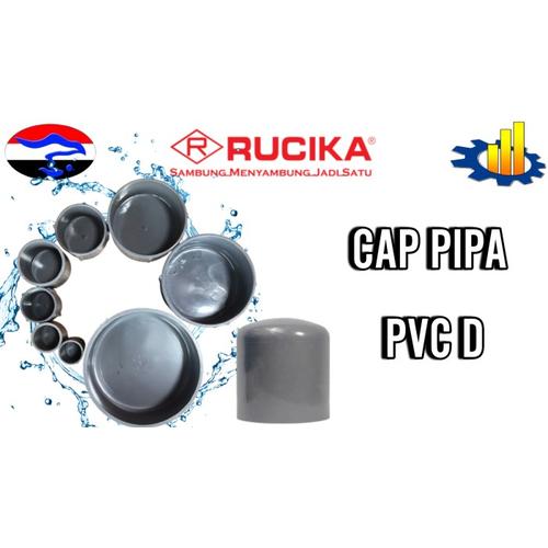 Jual CAP PIPA PVC Merk RUCIKA Jenis AW - 2 1/2 inch - Kab. Badung - MEP ...