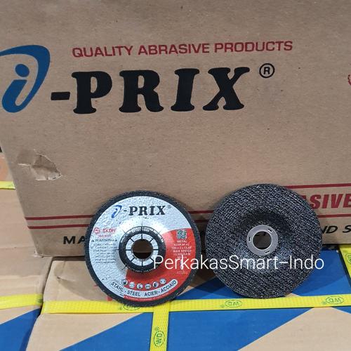 Jual I-PRIX batu gerinda potong 4"x3mm flexible KOREA/batu gerinda poles tipis 4" x 3 mm iprix ...