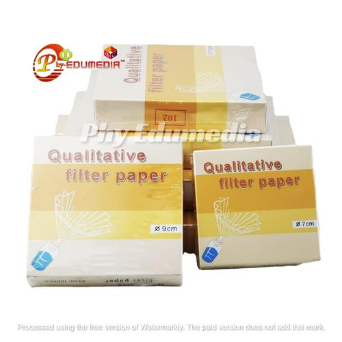 Jual Kertas Saring Kualitatif / Qualitatif Filter Paper / Kertas Saring ...