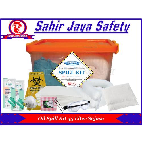 Promo Oil Spill Kit 45L Oil Spill Kit 45 Liter Sajase Kemasan Box ...