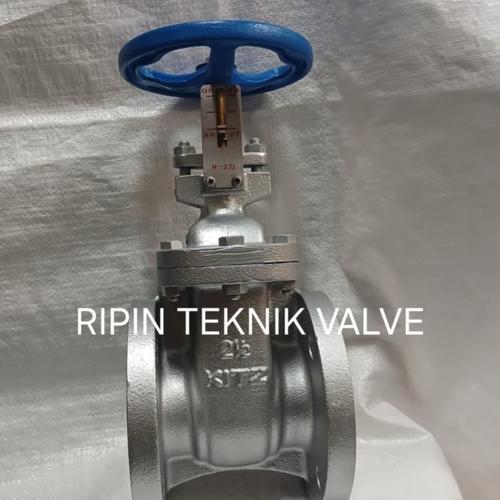 Jual GATE VALVE 2 1/2" INCH KITZ DN65 JIS 10K FLANGE CAST IRON STEAM FCHI - Jakarta Barat ...