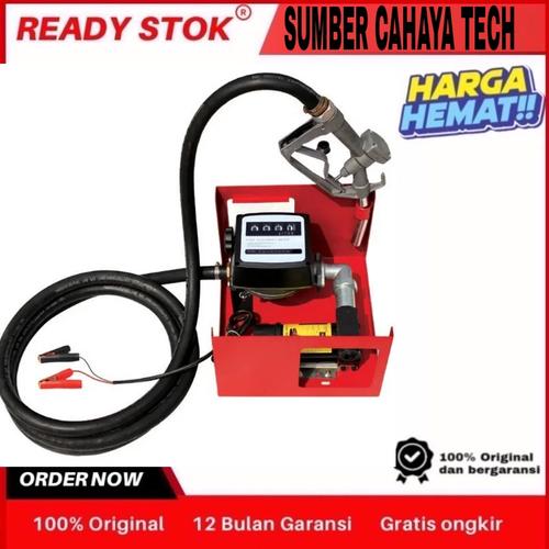 Jual Pompa solar Diesel Pump DC 24V Flow meter analog 4 digit Lengkap ...