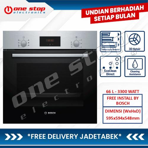 Promo BOSCH HBF113BR0A Built In Electric Oven Tanam Listrik 66 Liter ...
