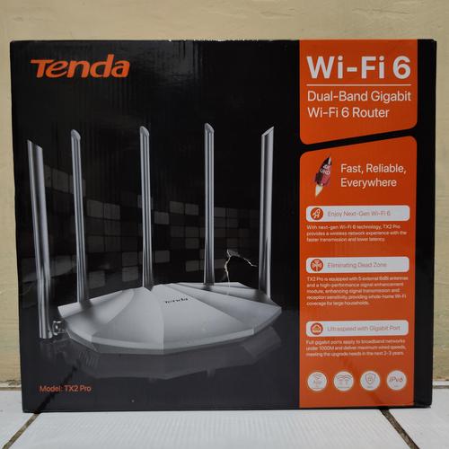 Jual Dusbuk Router Merk Tenda berbagai Model - Tenda TX2 Pro - Kab ...