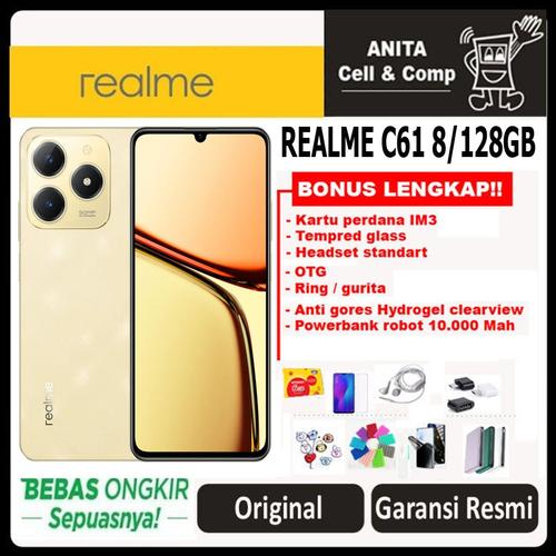 Jual REALME C61 RAM 8/128GB NEW GARANSI RESMI - C61 8/128GB, No Bonus - Kab. Ogan Komering Ulu ...