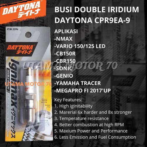 Jual Busi Daytona Double Iridium CPR9EA-9 - Kota Surabaya - Utama Motor Surabaya 70 | Tokopedia