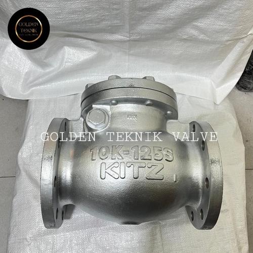 Jual SWING CHECK VALVE KITZ 8" INCH CAST IRON FLANGE JIS 10K FC JAPAN DN200 - Jakarta Barat ...