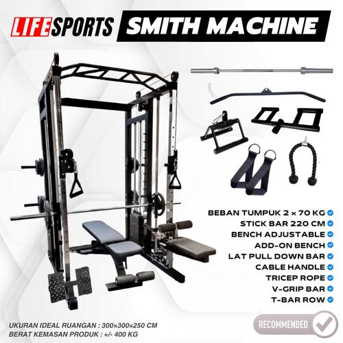 Jual Smith Machine Cable Crossover / cable crossover - Kota Tangerang ...