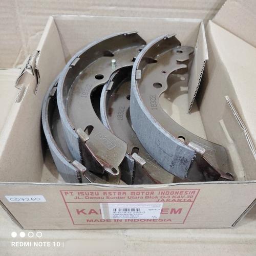Jual Brakeshoe Kampas Sepatu Rem Belakang Isuzu Traga Original Isuzu ...