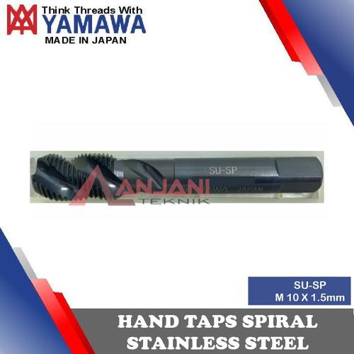 Jual YAMAWA HAND MESIN TAP SPIRAL STAINLESS STEEL M 10 x 1.5 mm SPIRAL FLUTED MACHINE TAPS SU-SP ...
