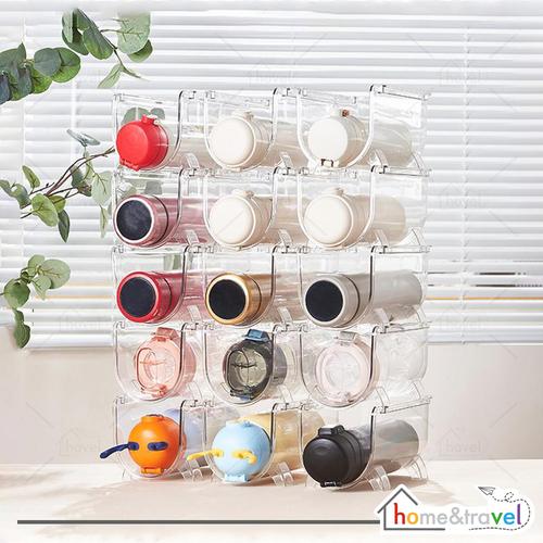 Promo 𝗛𝗢𝗩𝗘𝗟𝗦𝗛𝗢𝗣 Bottle Organizer Akrilik Tempat Tumbler Rak Botol Gelas ...