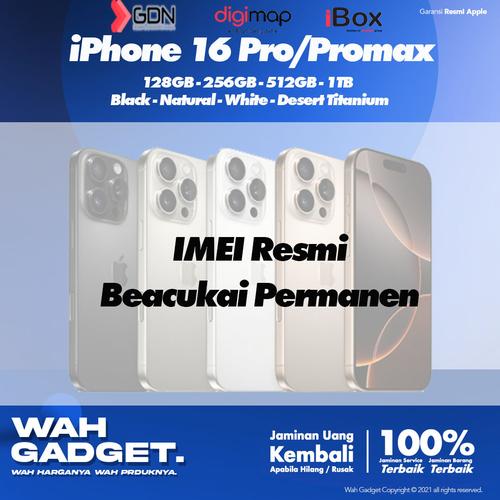 Jual iPhone 16 Pro / 16 Pro Max 128GB 256GB 512GB 1TB iphone 16 ProMax Garansi Apple Indonesia 1 ...