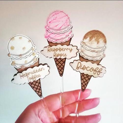 Jual Ice cream tag label es krim rasa flavor - Kota Surabaya - Piramida ...