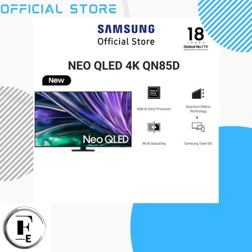 Promo SAMSUNG 65QN85D / QN85D Neo QLED 4K UHD Tizen OS Smart TV 65 Inch ...