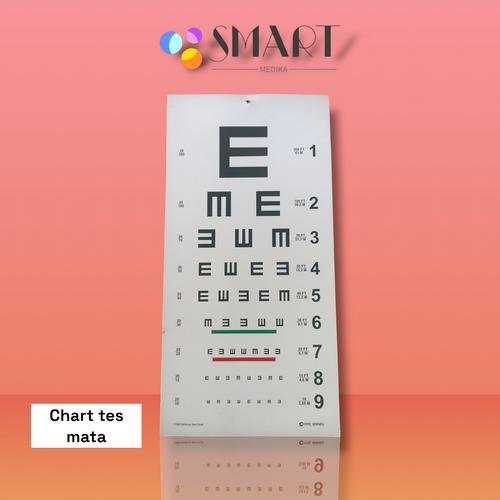 Jual CHART TEST MATA / SENELLEN CHART / ALAT TEST MATA - Jakarta Timur ...