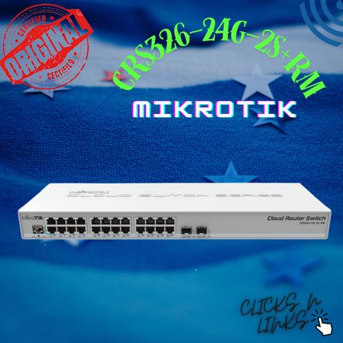 Jual MIKROTIK CRS326-24G-2S+RM / CRS 326 - Jakarta Pusat - Clicks n ...