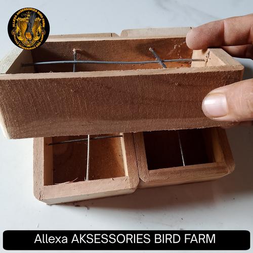 Jual Tempat pakan/wadah pakan ternak kawat kayu sonokeling - Kab. Klaten - ALLEXA ACCESSORIES ...