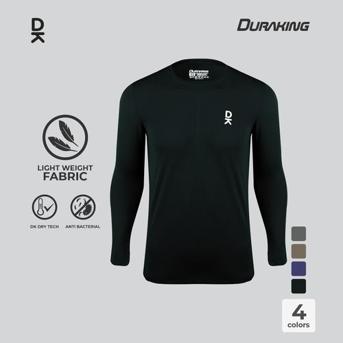 Promo Duraking Jersey Olahraga Pria Lengan Panjang Light Weight Basic ...