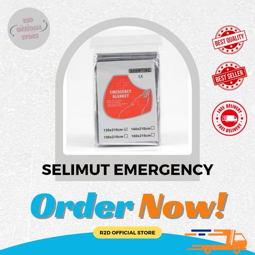 Jual Selimut Emergency Thermal Blanket Alimunium Foil Untuk Survival ...