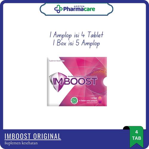 Jual Imboost Tablet Daya Tahan Tubuh - 1 Strip 4 @Tablet - Kota Denpasar - Apotek Pharmacare ...