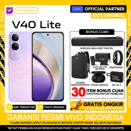 Promo VIVO V40 LITE 4G 8/256 VIVO V 40 LITE 4G NFC 8/128 GARANSI RESMI INDONESIA - 8/256 VIOLET ...