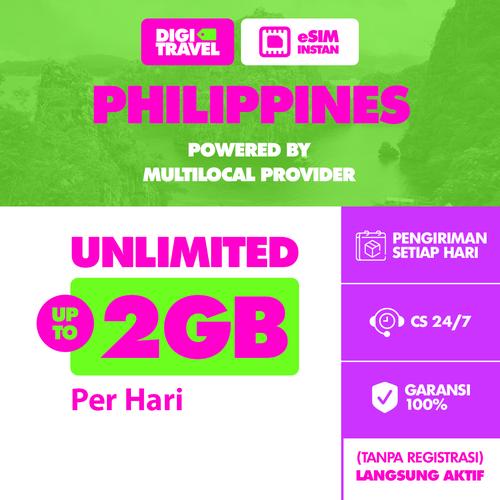 Promo DIGI TRAVEL eSIM Philippines Unlimited | eSIM Filipina Unlimited | eSIM Philippines ...