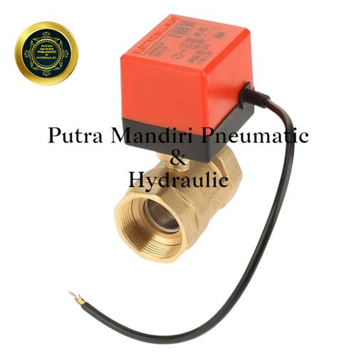 Jual Ball Valve Motorized Electrical 2'' inch Flow Control AC 220V DN50 ...