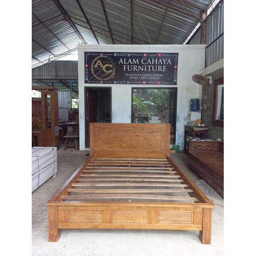 Jual Dipan Tempat Tidur Dipan Kerangka Tempat Tidur Ukir Minimalis ...