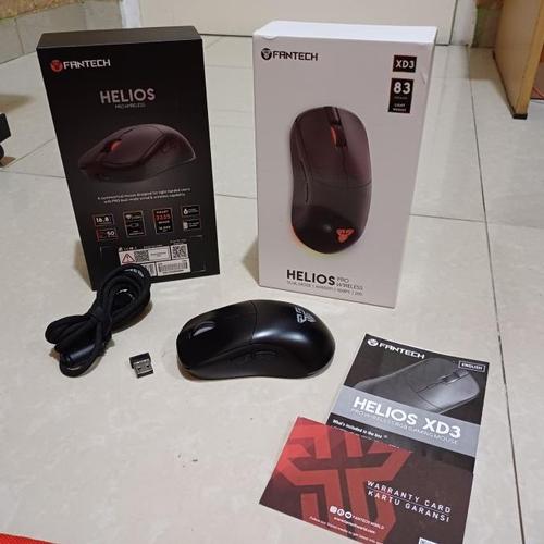 Jual Fantech Helios XD3 Pro Wireless gaming mouse - black/hitam - Kota ...