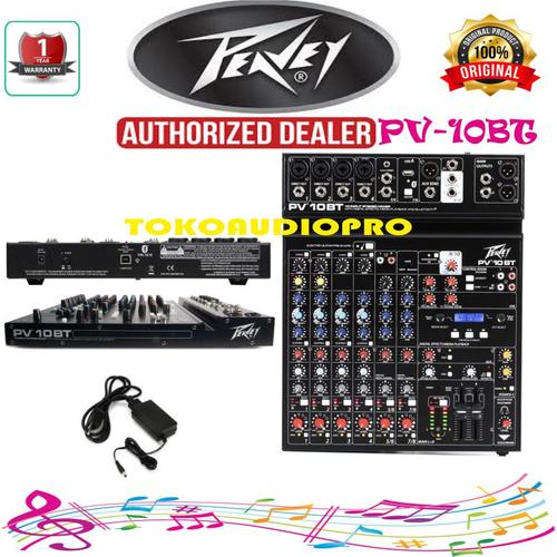 Jual Peavey PV10Bt 10-Channel Compact Mixer with Bluetooth PV-10Bt - Jakarta Pusat ...