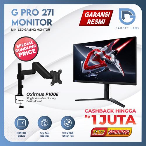 Promo Xiaomi Mi Monitor G PRO 27i Mini LED Gaming Monitor 27 Inch Fast ...