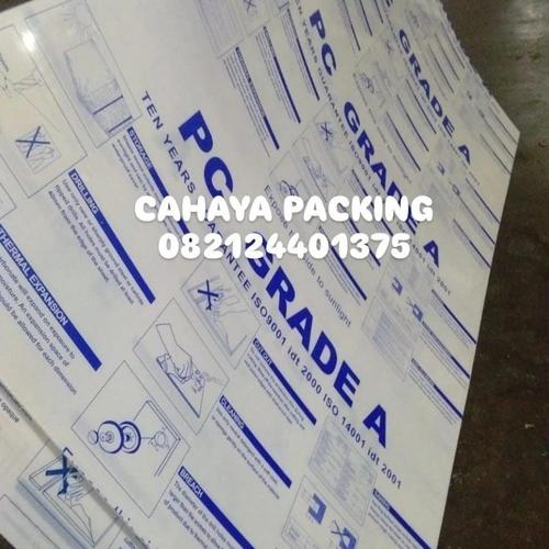 Jual Polycarbonate sheet solid clear 4mm x 1220 x 2440 / policarbonat bening lembaran - Jakarta ...