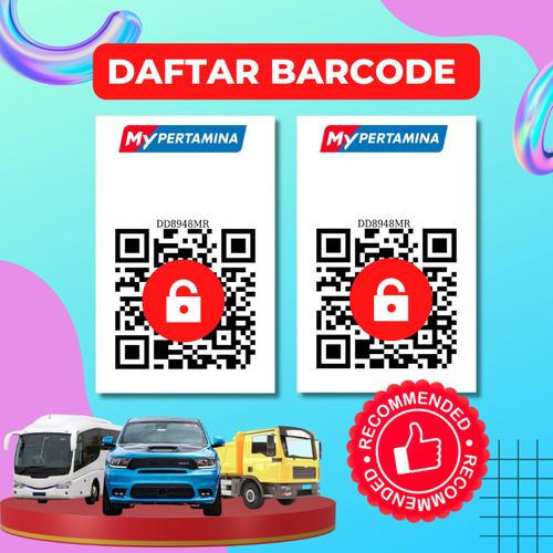Jual Jasa Daftar & Cetak Barcode Pertamina - Desain 1 - Kab. Wonosobo ...