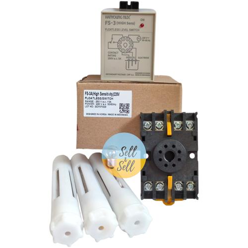Jual ( 1 SET ) Floatless Level Switch FS-3 Hanyoung / ( 1 PAKET SIAP ...