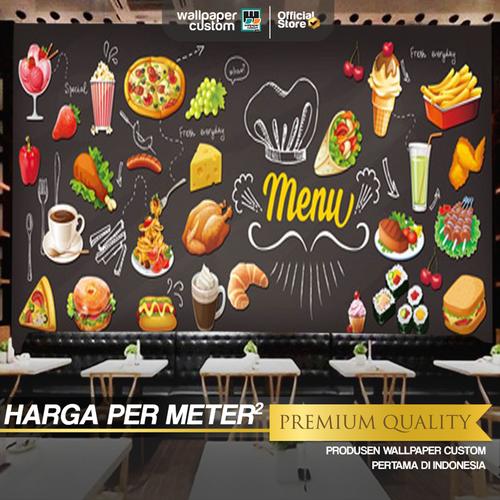 Jual Wallpaper Custom Mural Photowall Background Motif Restoran - 20BS ...