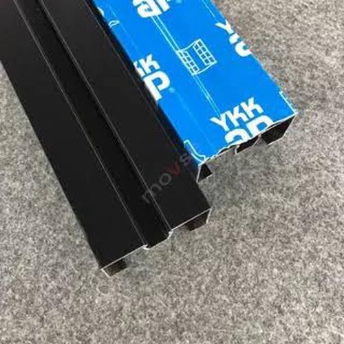 Jual Aluminium YKK Kusen 4inch 9K-87221/60559Aluminium Batangan - Black ...