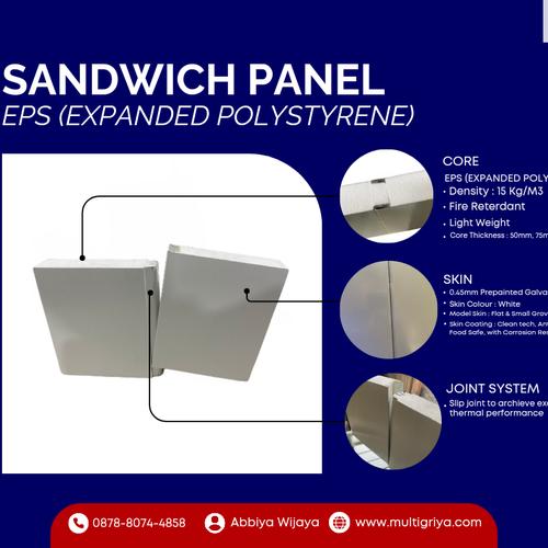 Jual Dinding Sandwich Panel Eps - Kab. Tangerang - Sandwich Panel ...