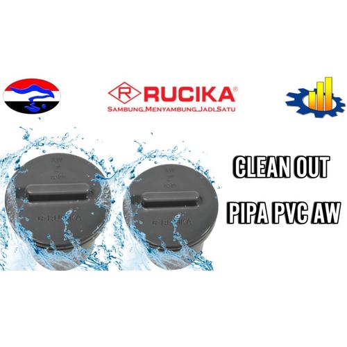Jual CLEAN OUT PIPA PVC Merk RUCIKA Jenis D & D-CO - 3 inch - Kab ...
