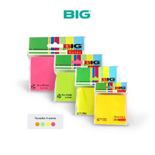 Jual Sticky Notes BIG Post It Memo Tempel Single Color SN-51X38C - Kota ...
