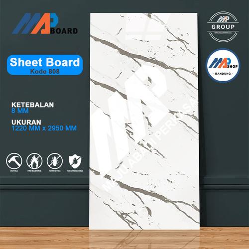 Jual PVC Marmer | Sheet Board | Panel Dinding | Ketebalan 8MM | Ukuran ...