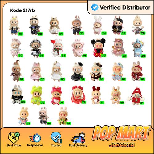 Promo Kostum Boneka Labubu Outfit Pakaian Karakter Lucu K217 - V2 ...