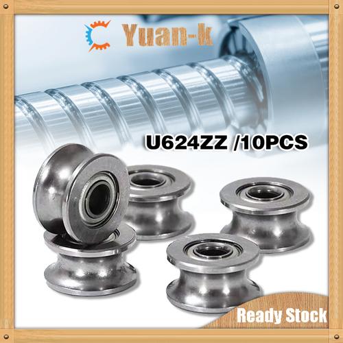Jual 10PCS U624ZZ U Track Rail Pulley Bearing Rel Katrol Dan Linier ...