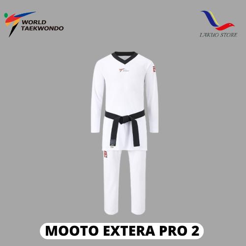 Jual MOOTO EXTERA PRO 2 KYORUGI UNIFORM DOBOK / DOBOK TAEKWONDO ...